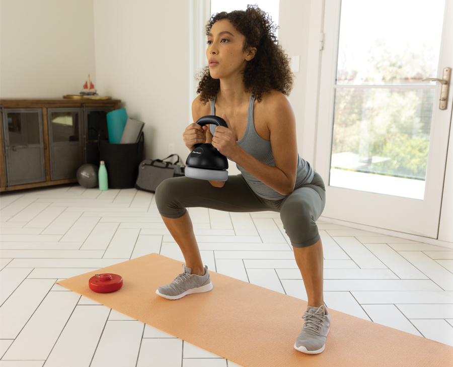 Регулируемая гиря Perfect Fitness ADJUSTABLE Kettlebell